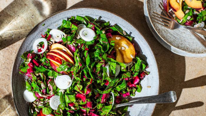 Autumn Chard Salad – Rusty Hinges Ranch