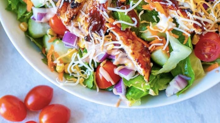 BBQ Chicken Salad – Rusty Hinges Ranch
