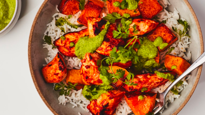 Quick Tandoori Chicken Bowls – Rusty Hinges Ranch