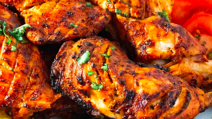 Grilled Tandoori Chicken Thighs – Rusty Hinges Ranch