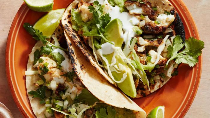 Cod Salsa Verde Tacos – Rusty Hinges Ranch