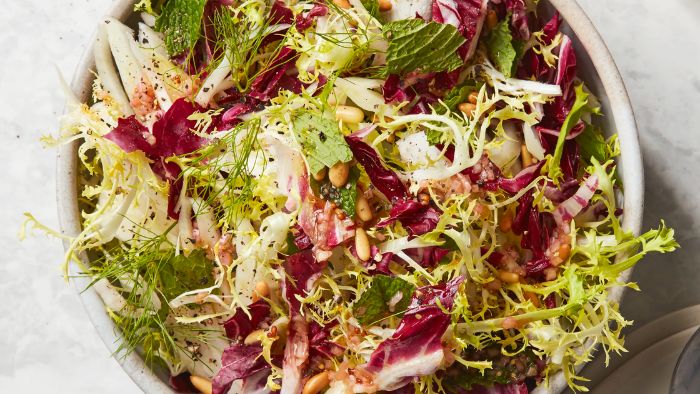 Frisée, Radicchio and Fennel Salad With Mustard Vinaigrette – Rusty ...