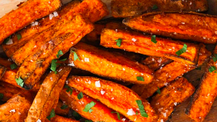 Sweet Potato Garlic Fries – Rusty Hinges Ranch