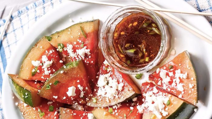 Grilled Watermelon with Balsamic Glaze – Rusty Hinges Ranch