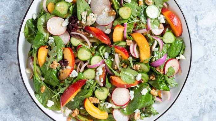 Nectarine Salad – Rusty Hinges Ranch