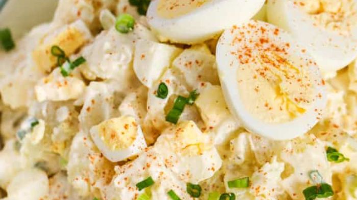 Deviled Egg Potato Salad – Rusty Hinges Ranch