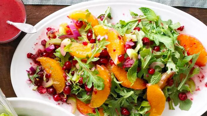 Winter Citrus and Cranberry Salad Recipe – Rusty Hinges Ranch