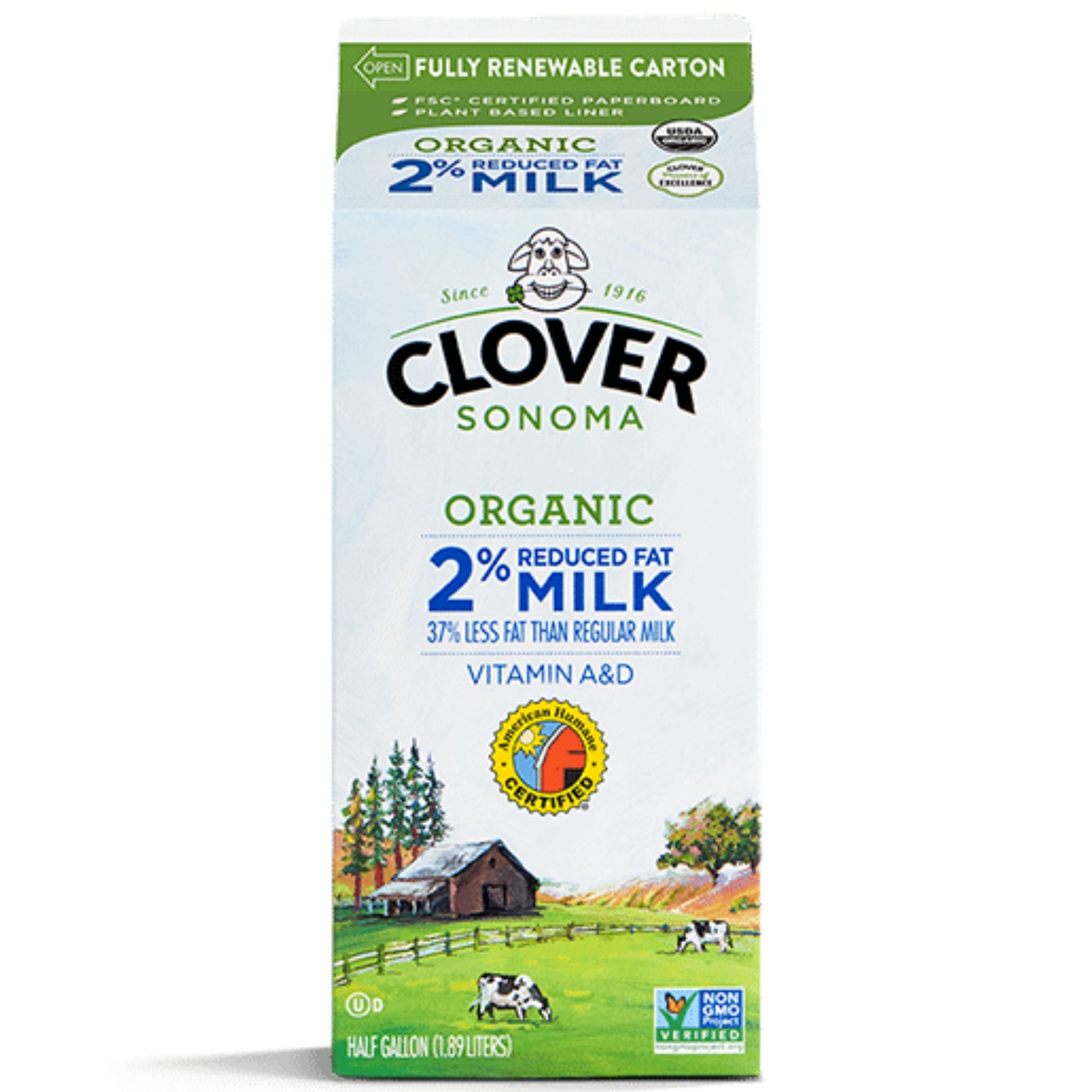 Organic 2% Milk – Rusty Hinges Ranch