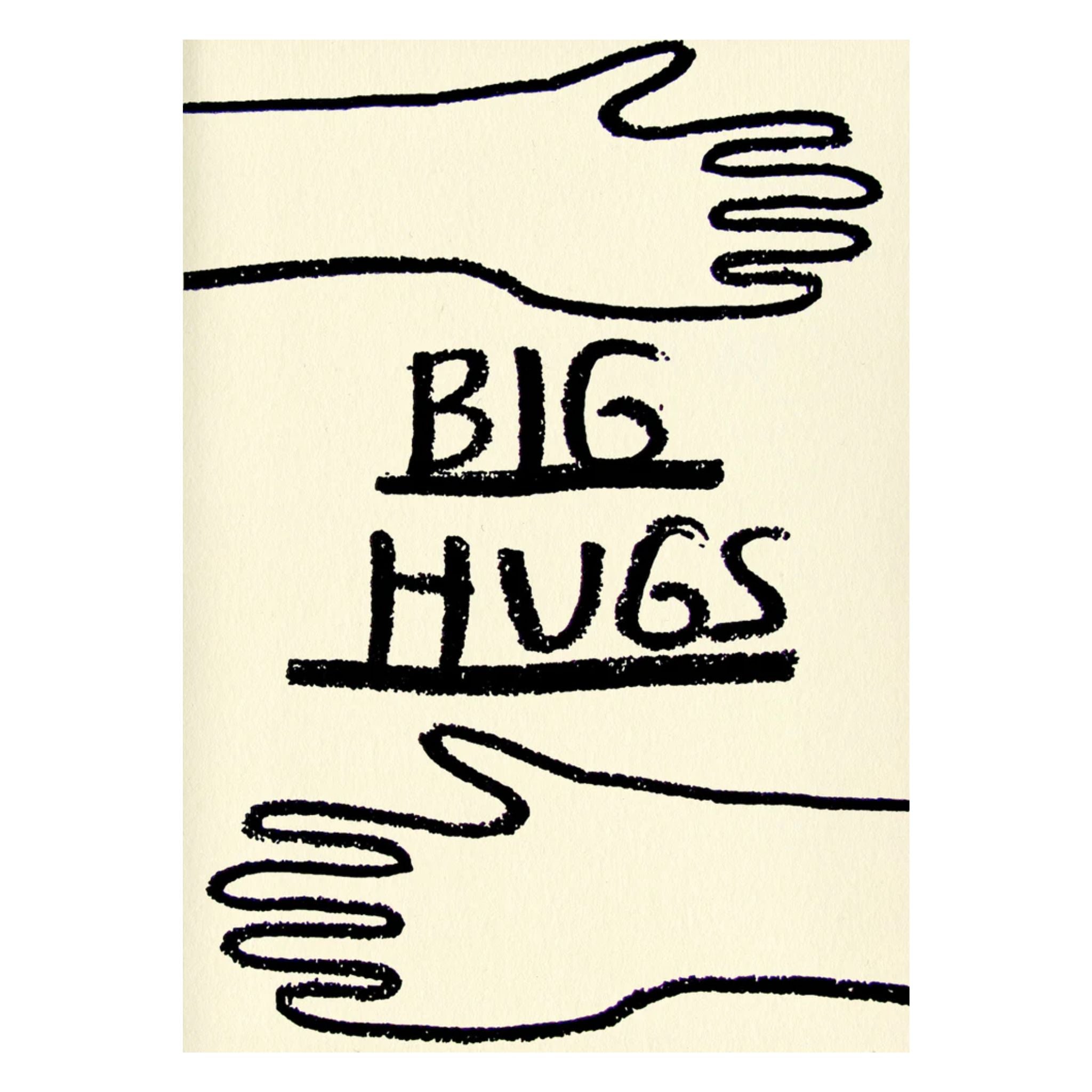 Big Hugs Greeting Card – Rusty Hinges Ranch